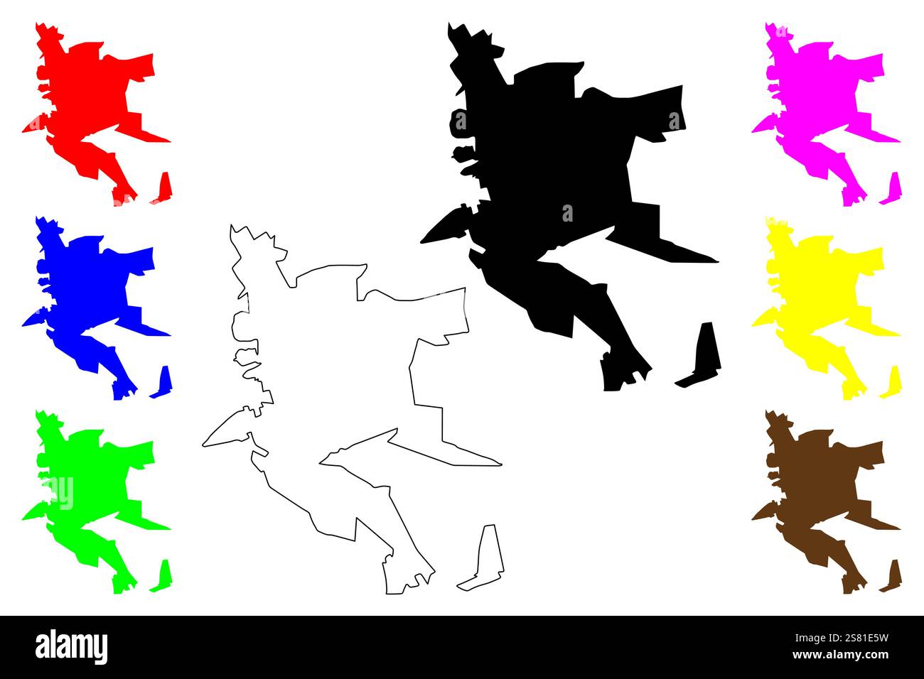 Patos de Minas city (Federative Republic of Brazil, Minas Gerais state ...