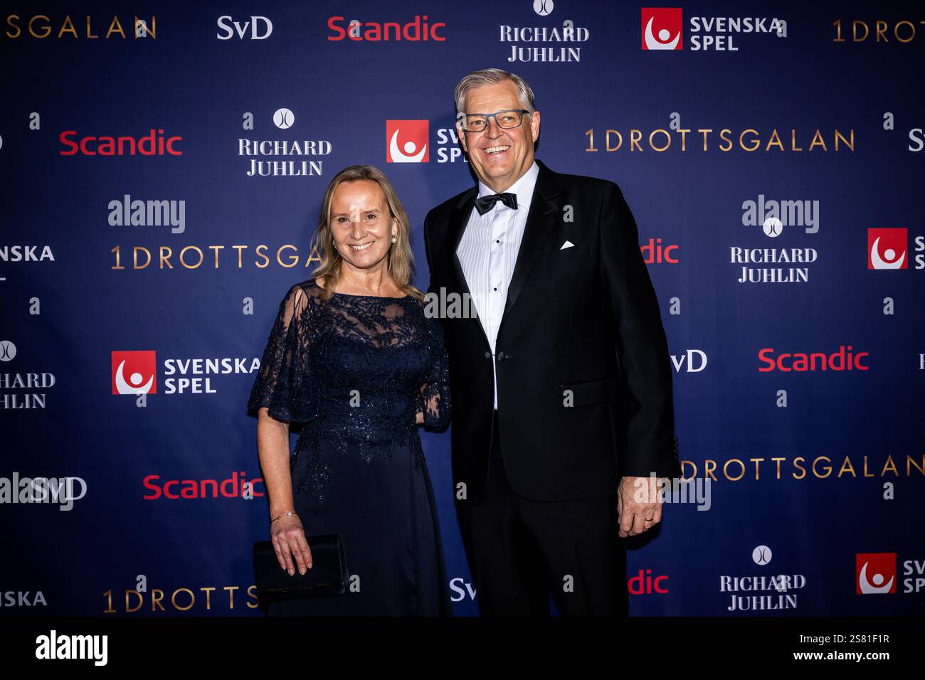 Stockholm, Sverige. 20th Jan, 2025. 250120 Hans von Uthmann med ...