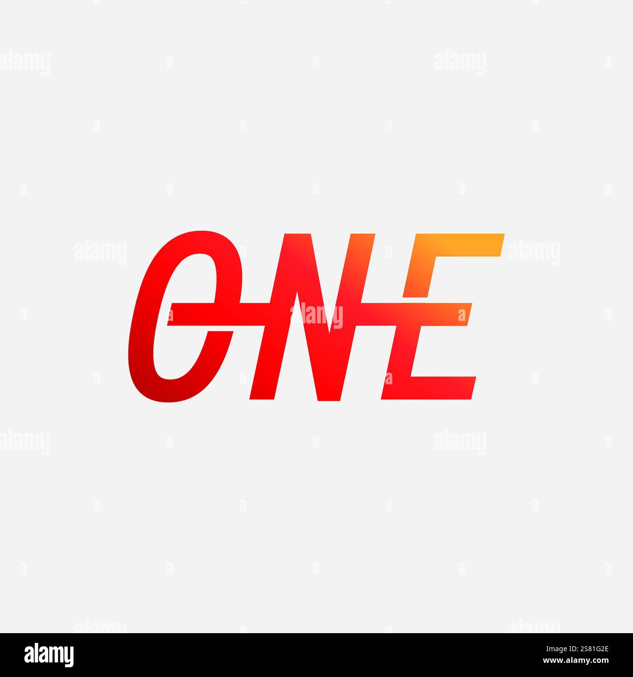 Number one logo and Vector Number design Stock Images Illustration ...