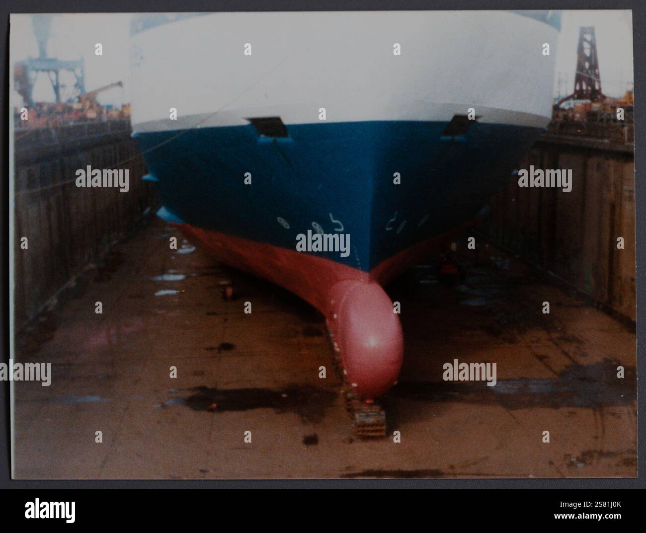 M.V. Norsea being built for North Sea Ferries at Govan Shipbuilders in ...
