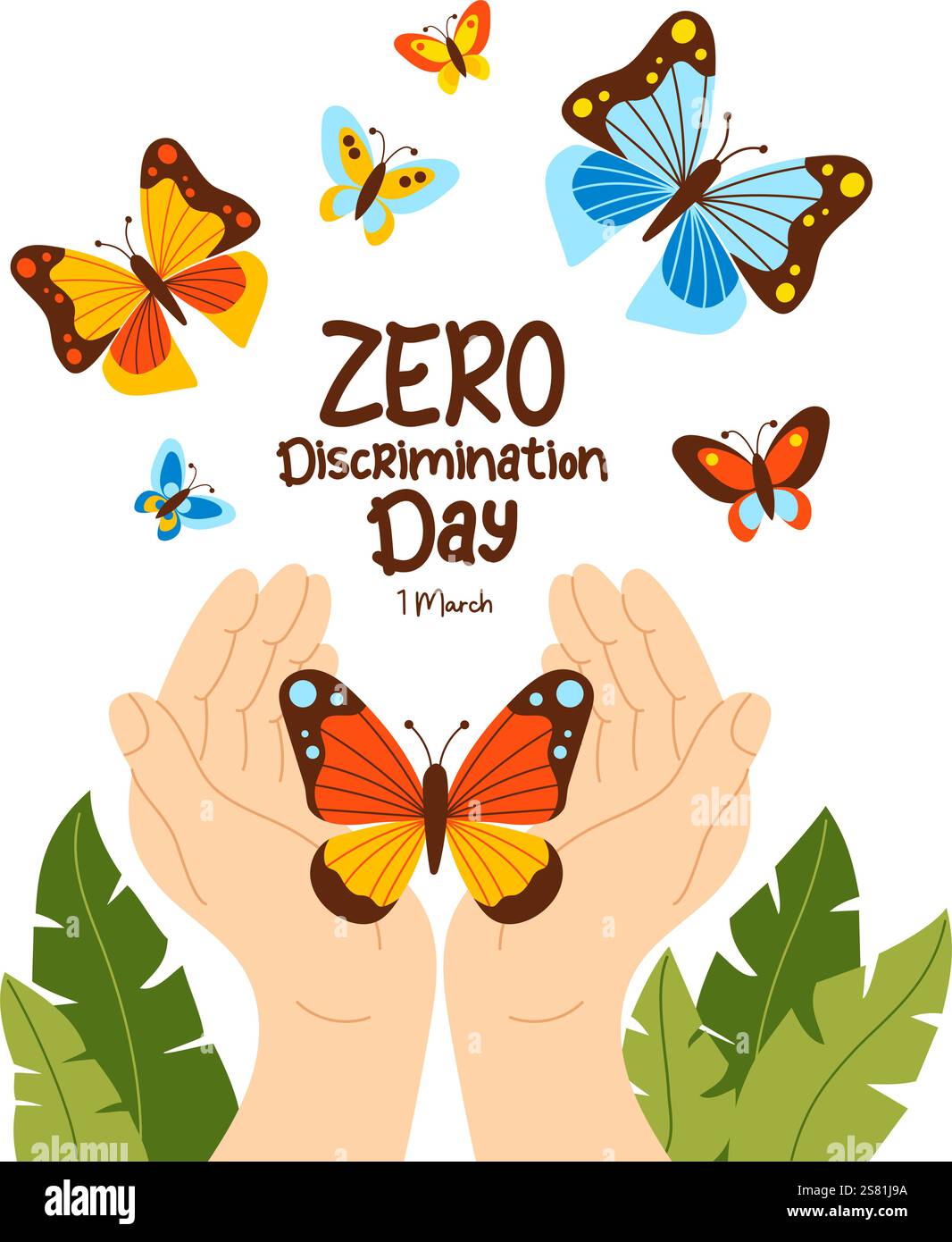 World of butterflies Stock Vector Images - Alamy