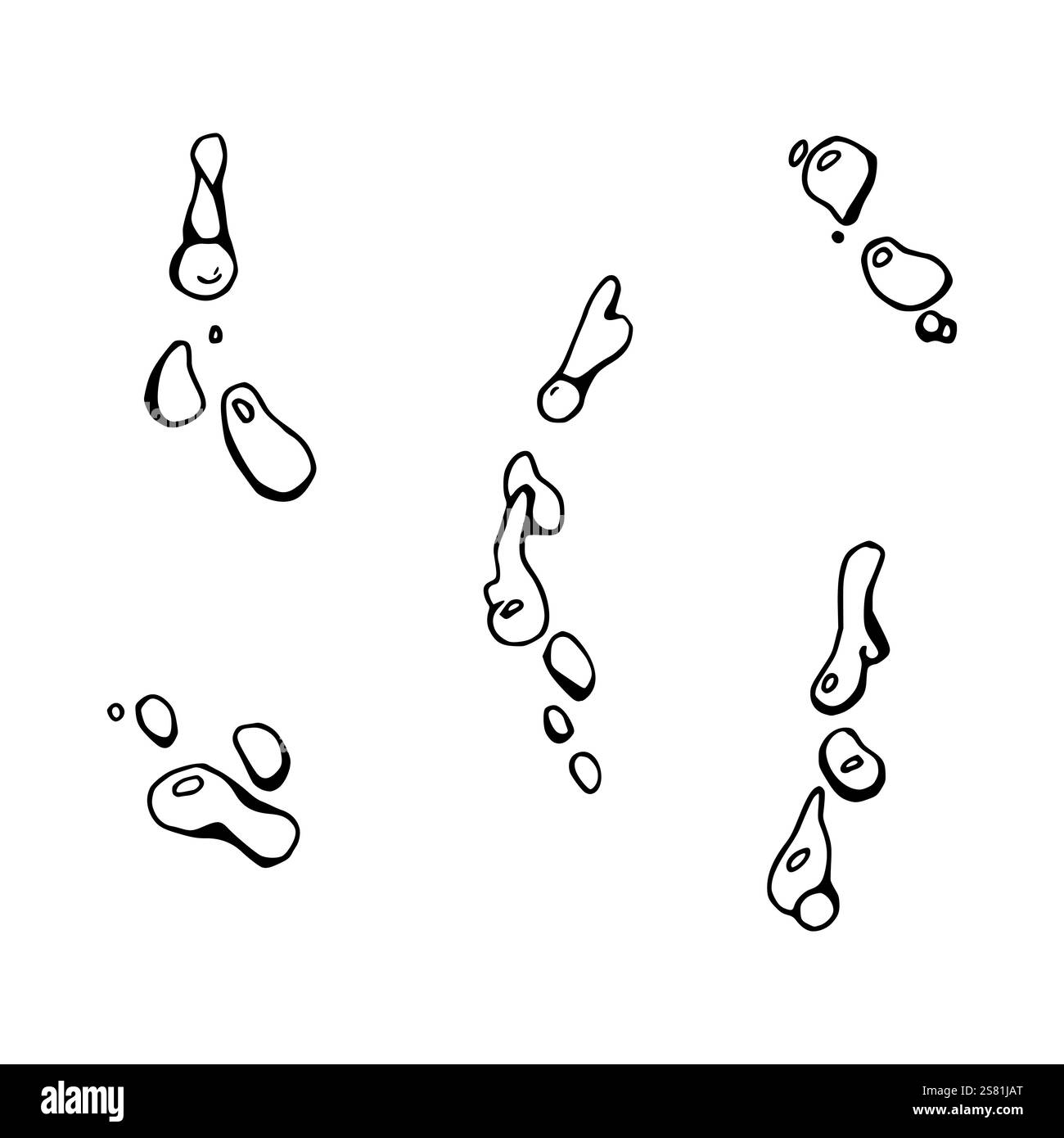 Water flow, splashes bubbles waves with dew drops. Liquid pouring ...