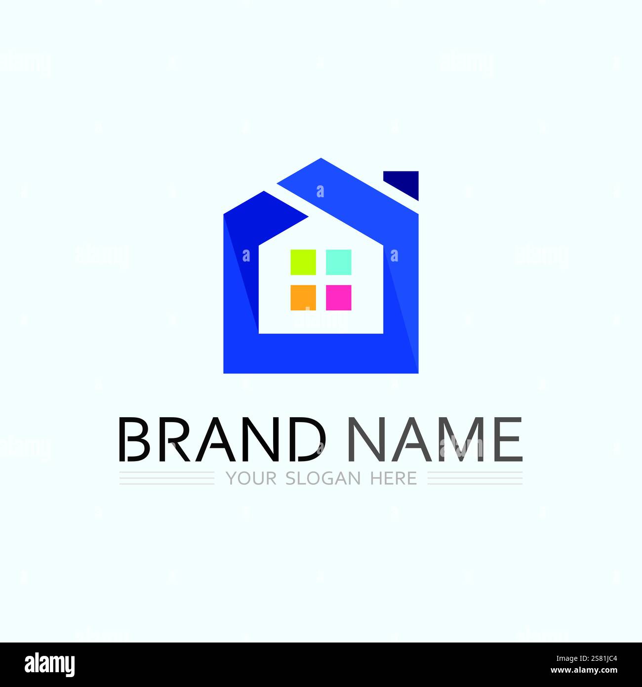 Home logo icon vector illustration design template.Home and house logo ...