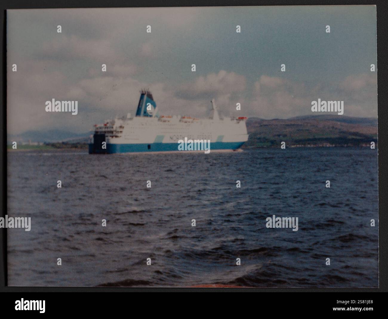 M.V. Norsea being built for North Sea Ferries at Govan Shipbuilders in ...