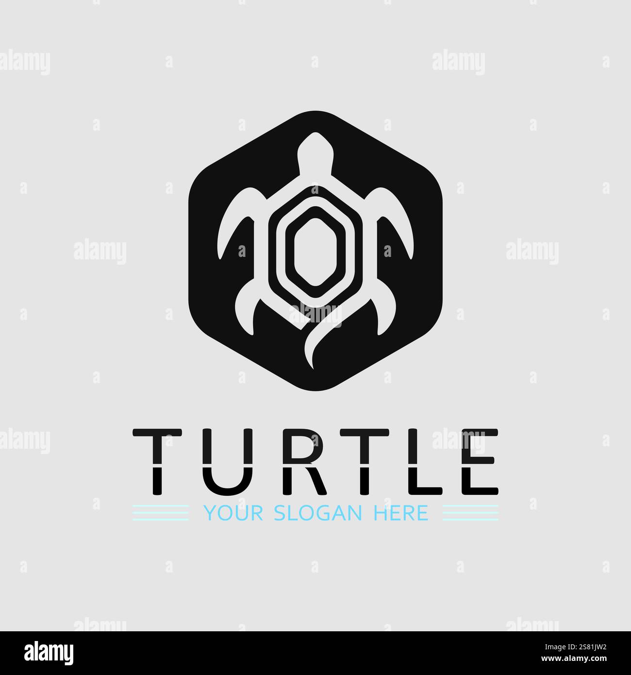 Turtle animal cartoon icon vector illustration Stock Vector Image & Art ...