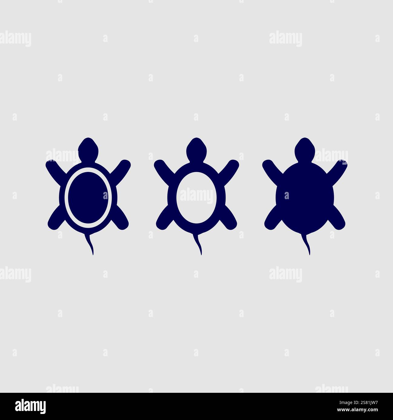 Turtle animal cartoon icon vector illustration Stock Vector Image & Art ...