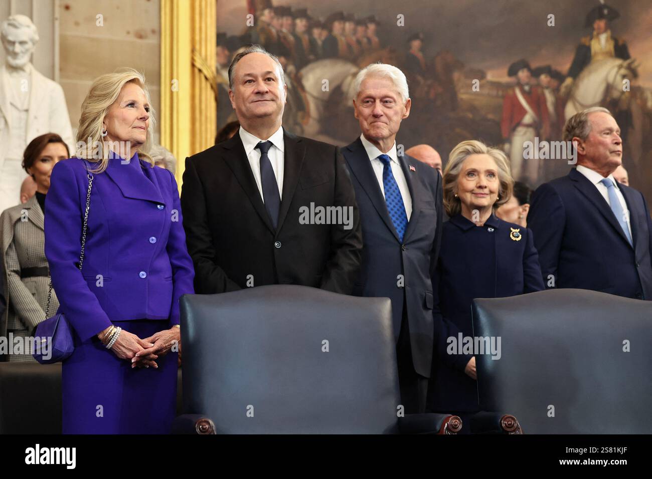 Washington, United States. 20th Jan, 2025. First lady Jill Biden ...