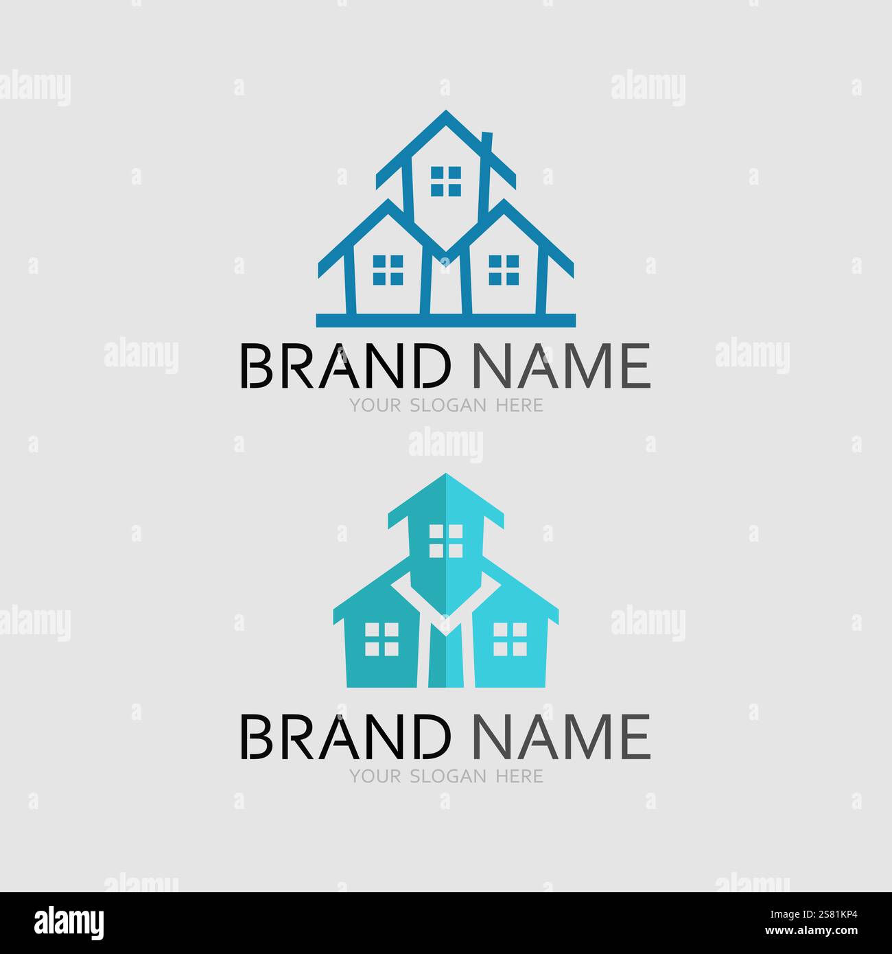 Home logo icon vector illustration design template.Home and house logo ...