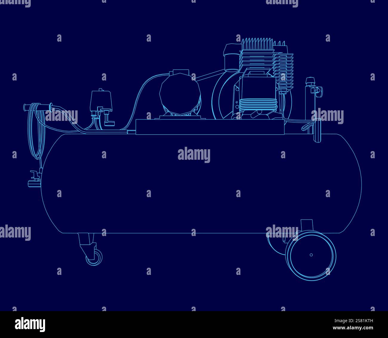 Large technical drawing hi-res stock photography and images - Alamy