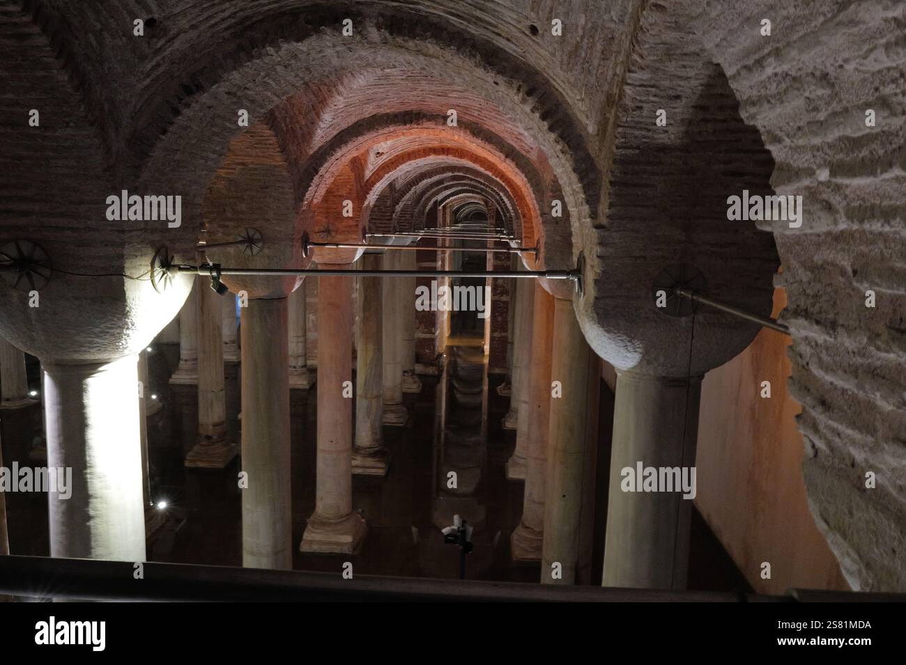 Basilica Cistern (Yerebatan Sarnıcı) an ancient underground water ...