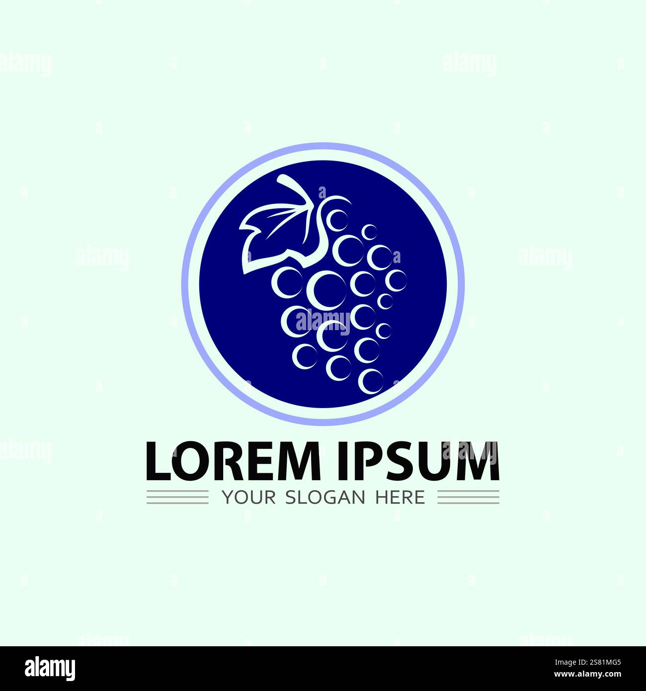 Fruits icon and Fruit logo design fresh fruits tropical nature food ...