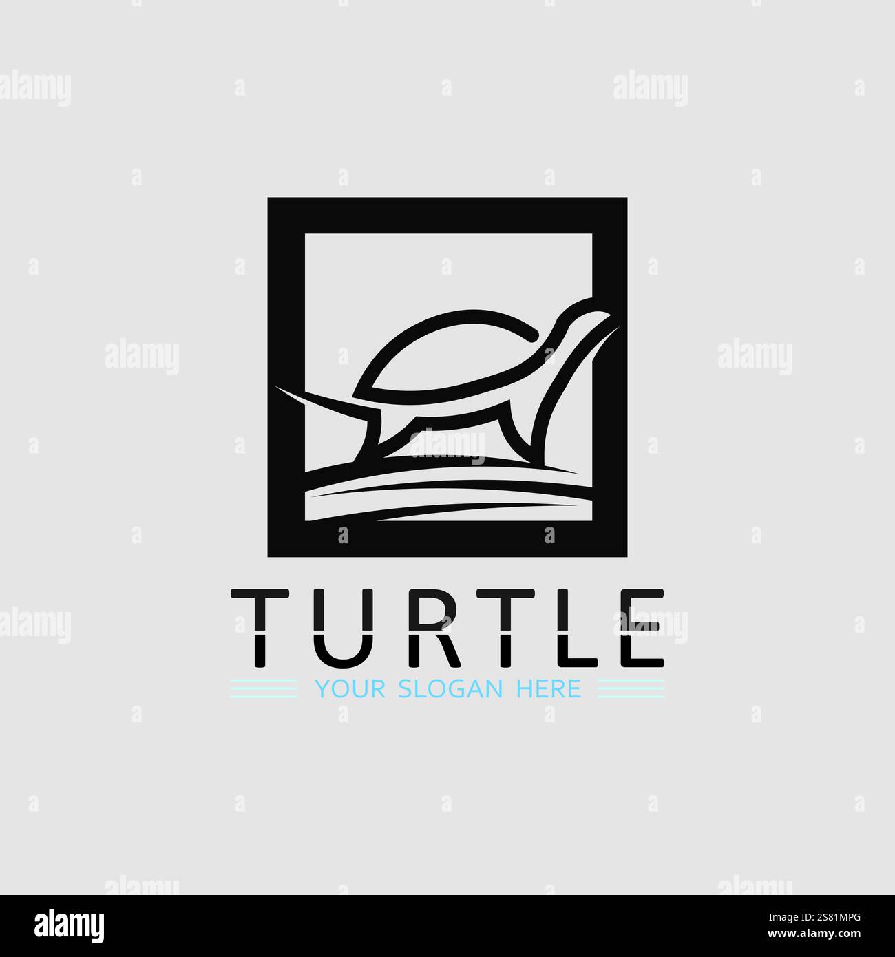 Turtle animal cartoon icon vector illustration Stock Vector Image & Art ...