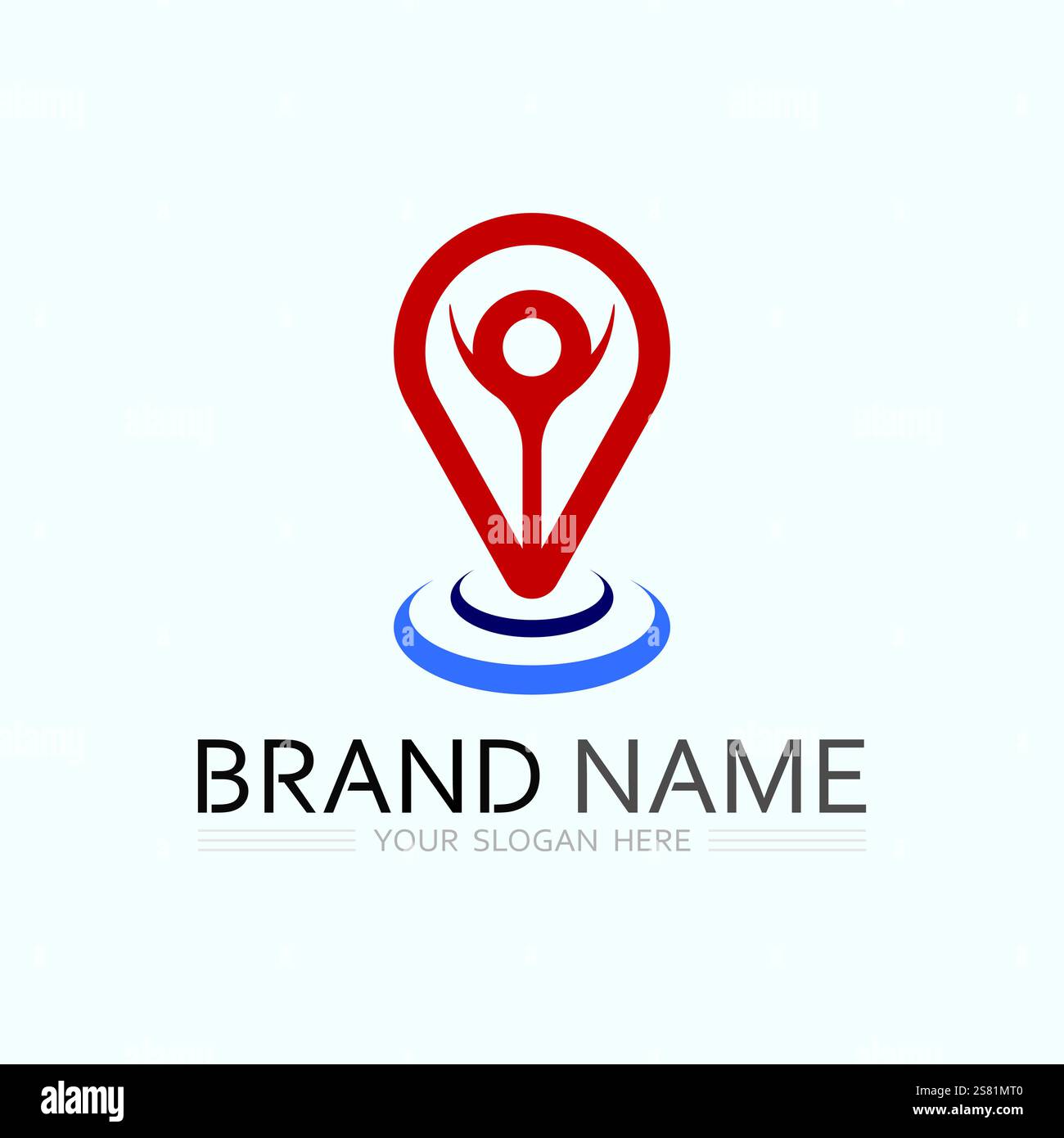 GPS and MAP logo navigator sign location symbol design vector ...