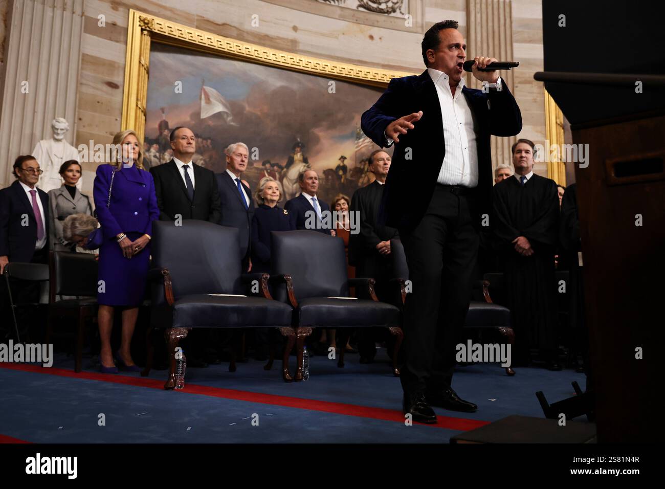 Washington, DC. 20th Jan, 2025. WASHINGTON, DC - JANUARY 20: Opera ...