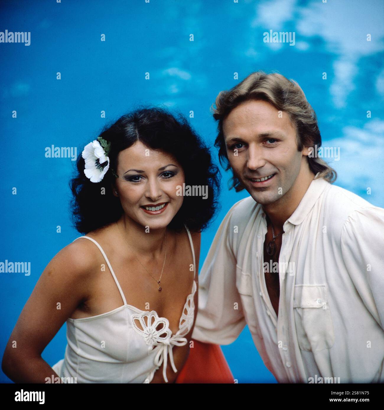 Das Schlagerpaar Muck & Evelin, bestehend aus Hartmut Schulze Gerlach ...