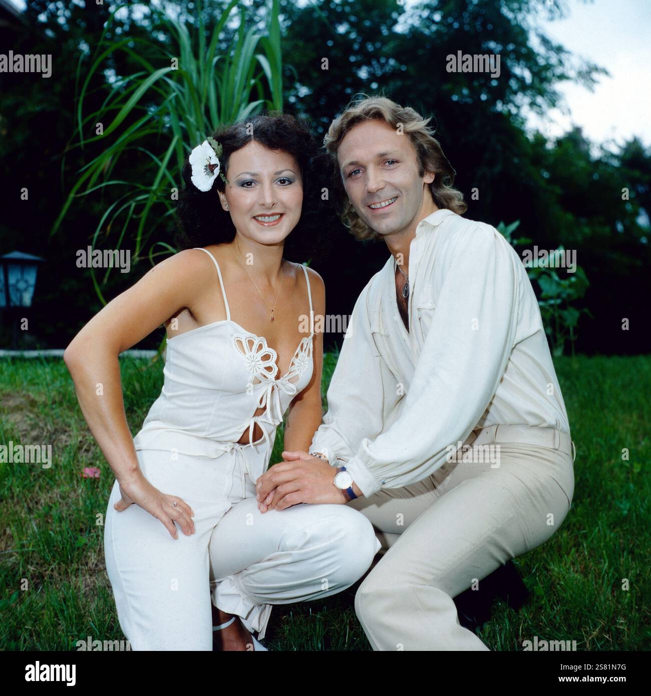 Das Schlagerpaar Muck & Evelin, bestehend aus Hartmut Schulze Gerlach ...