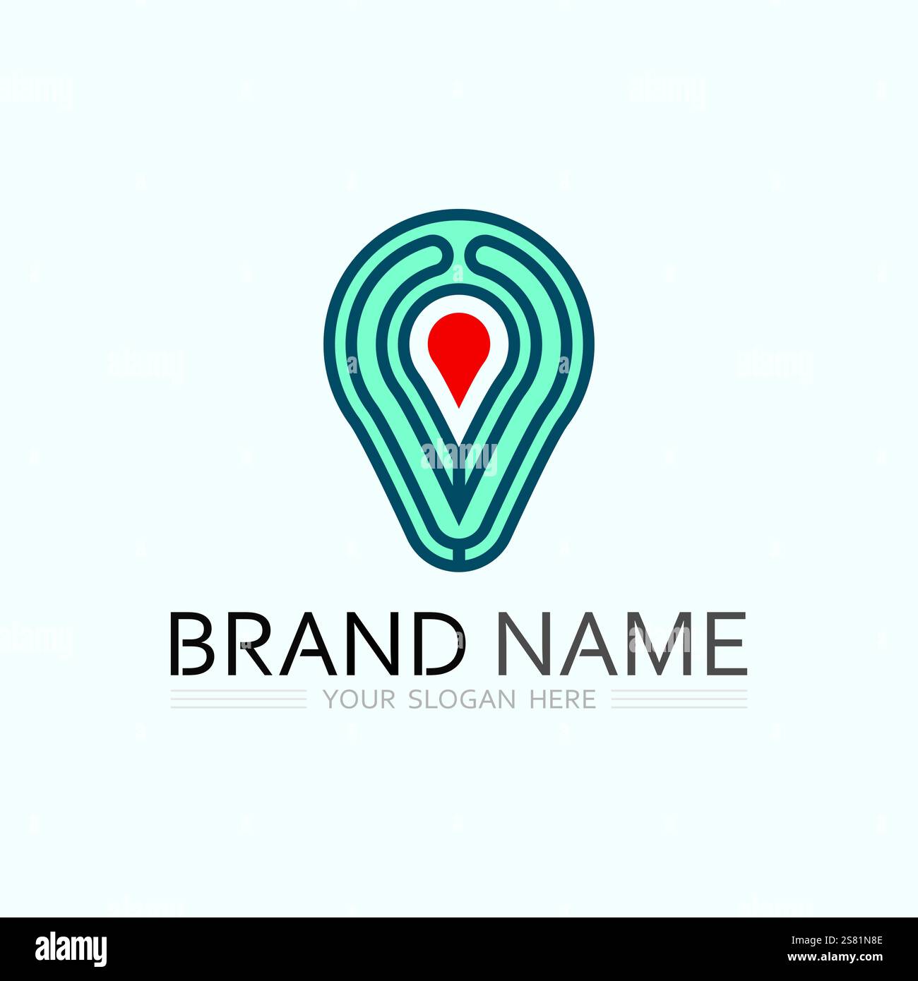 GPS and MAP logo navigator sign location symbol design vector ...