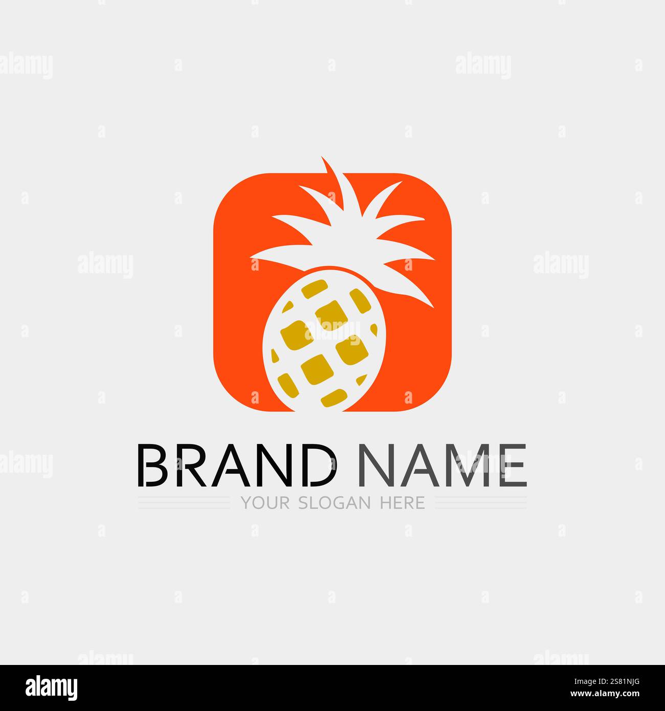 Fruits icon and Fruit logo design fresh fruits tropical nature food ...