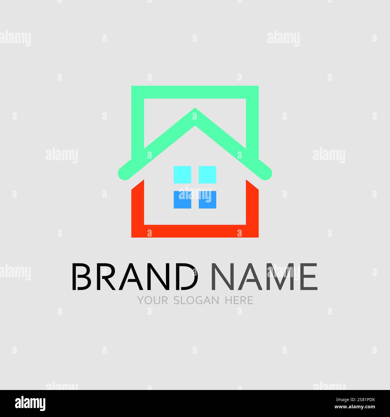 Home logo icon vector illustration design template.Home and house logo ...