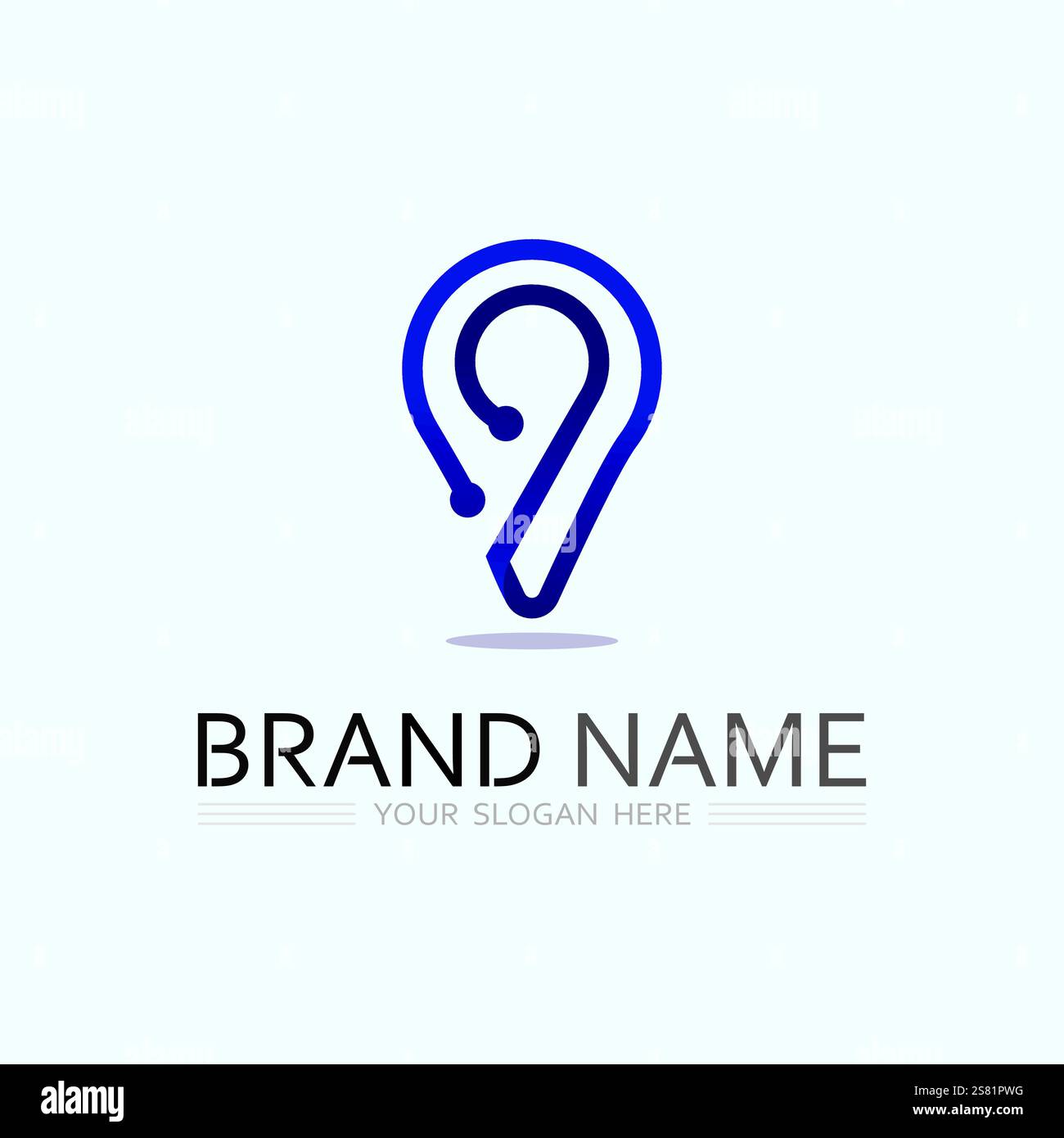 GPS and MAP logo navigator sign location symbol design vector ...