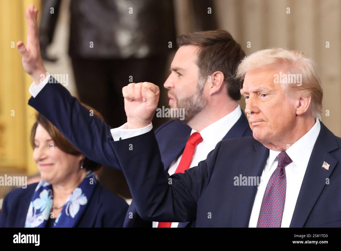 Washington, United States. 20th Jan, 2025. Vice President J.D. Vance ...