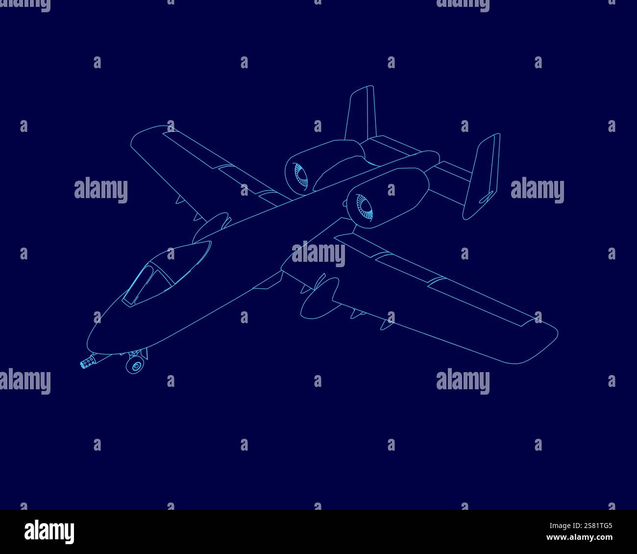 Airplane outline hi-res stock photography and images - Alamy