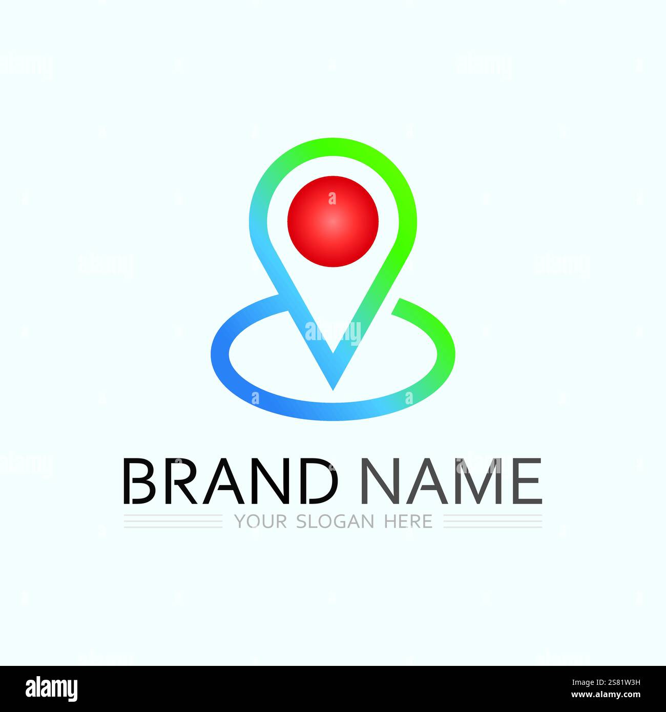 GPS and MAP logo navigator sign location symbol design vector ...