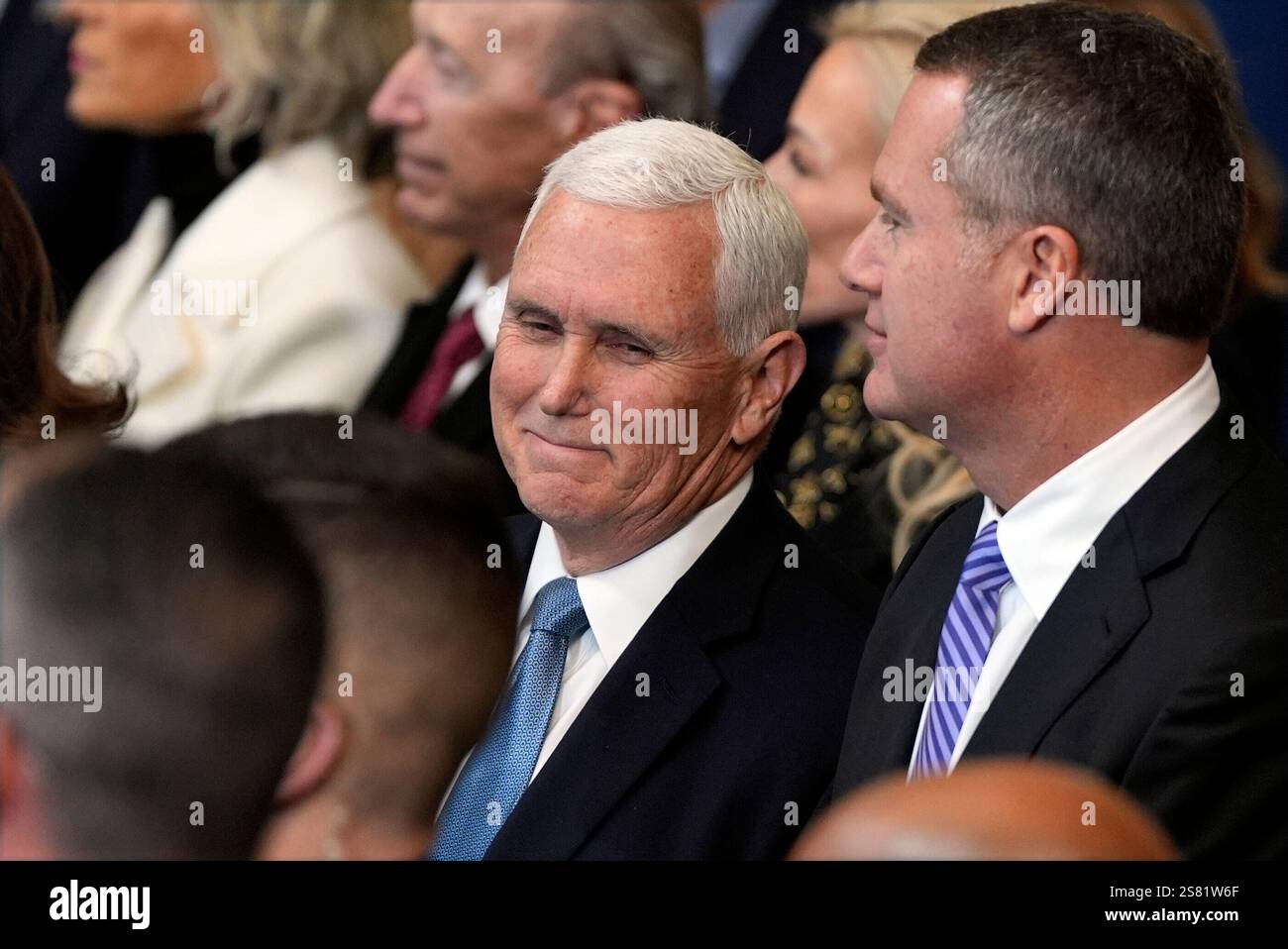 Former Vice President Mike Pence arrives before the 60th Presidential ...