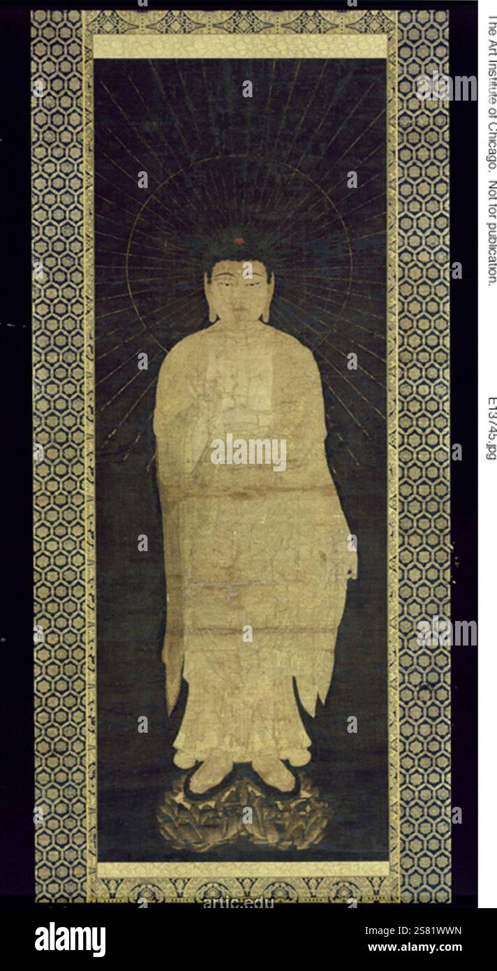 The Buddha Amida, from the triptych Approach of the Amida TrinityDate ...