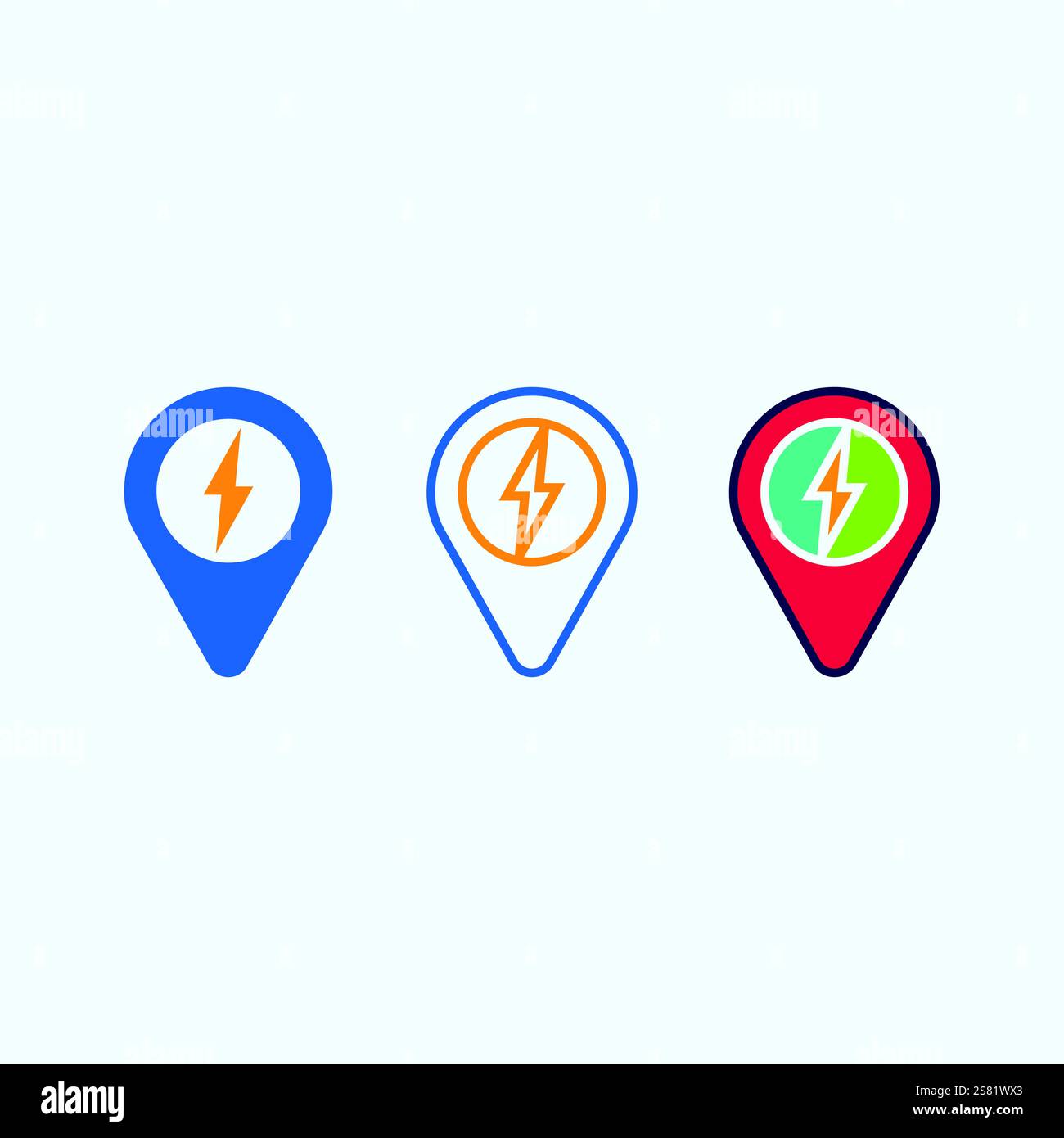 GPS and MAP logo navigator sign location symbol design vector ...