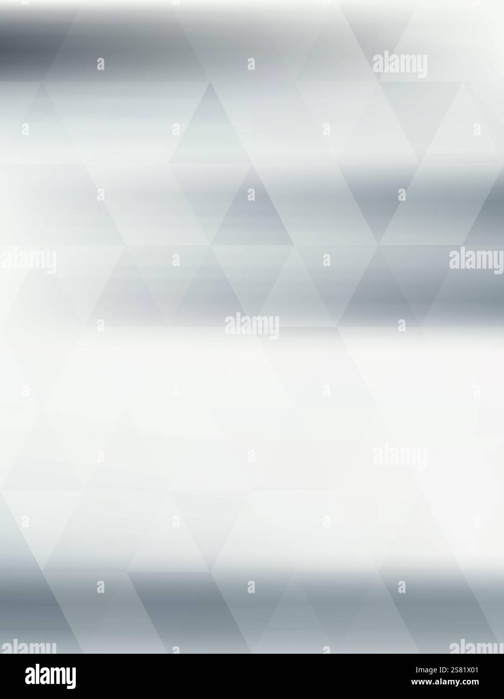 Abstract silver grey blurred background with triangles. Vertical raster ...