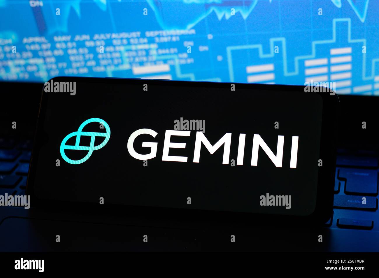Canada. 20th Jan, 2025. In this photo illustration, the Gemini Trust ...