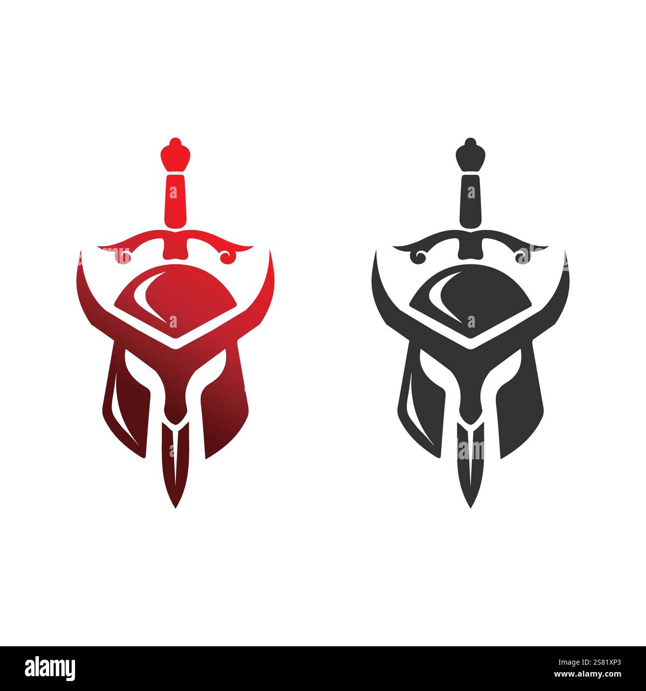 spartan logo icon designs vector Stock Vector Image & Art - Alamy