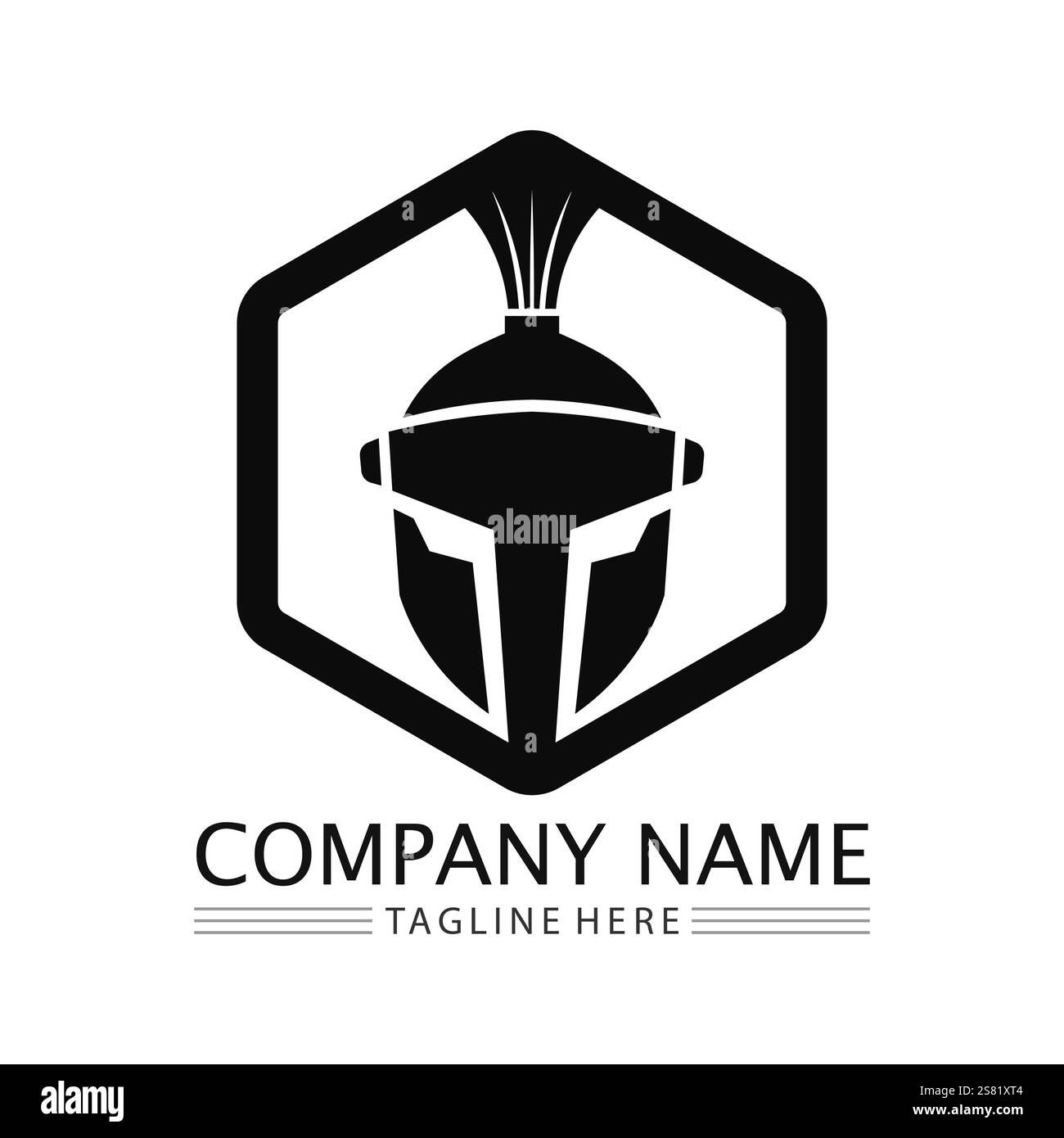 spartan logo icon designs vector Stock Vector Image & Art - Alamy