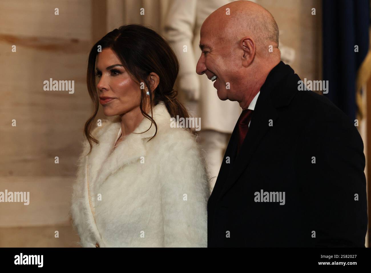 Washington, United States. 20th Jan, 2025. Founder of Amazon and Blue ...