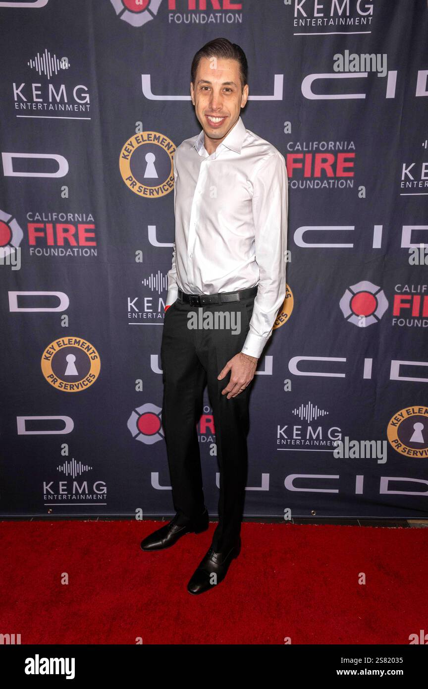 Kristopher Maslardzievski beim Pre-Grammy-Auftakt und einer ...