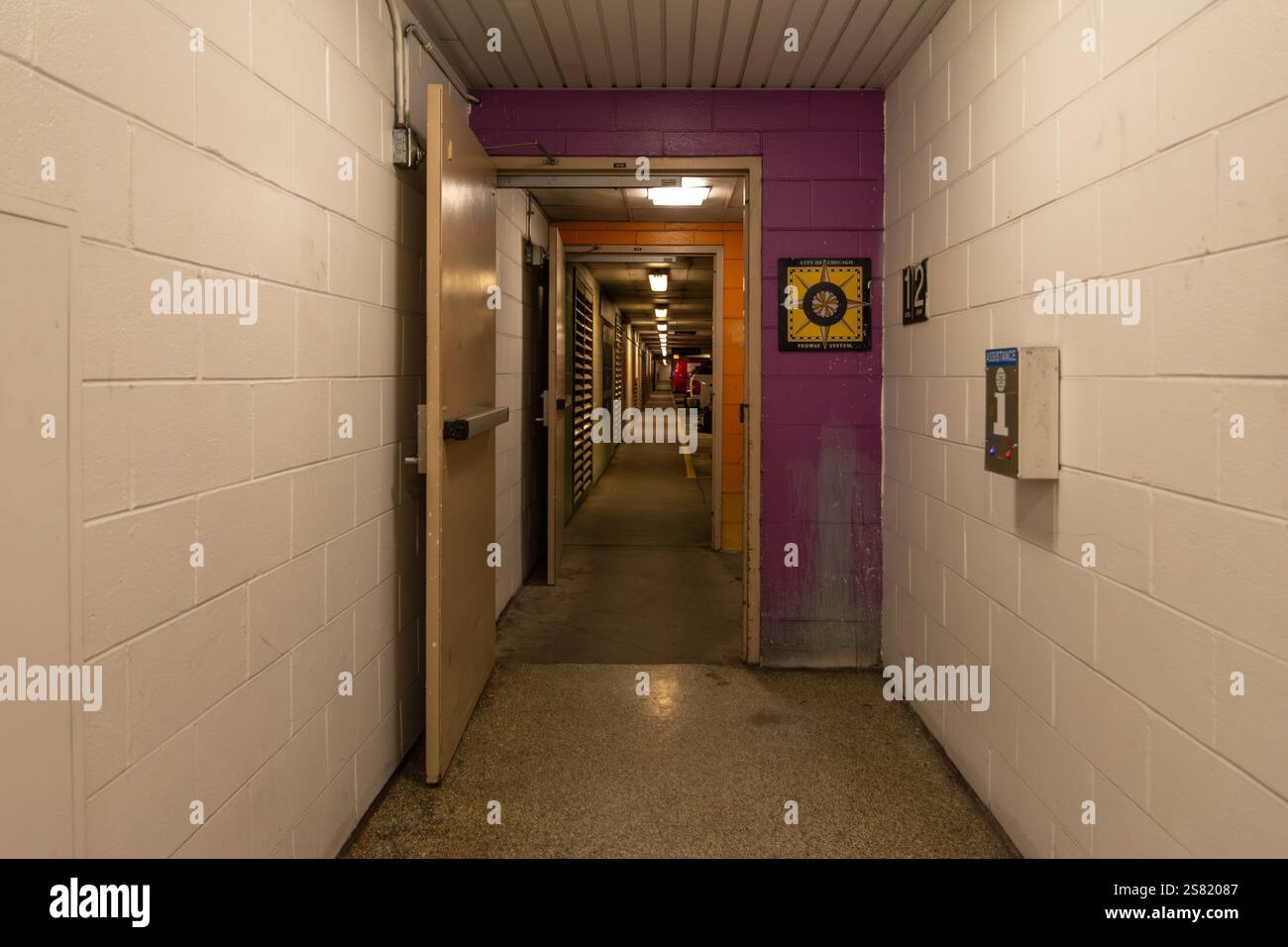 Chicago, Illinois, USA - January 13th 2025: Chicago's underground ...