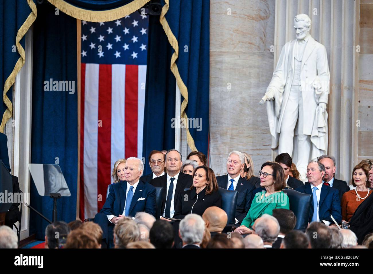 President Joe Biden, Doug Emhoff, Vice President Kamala Harris, Senator ...