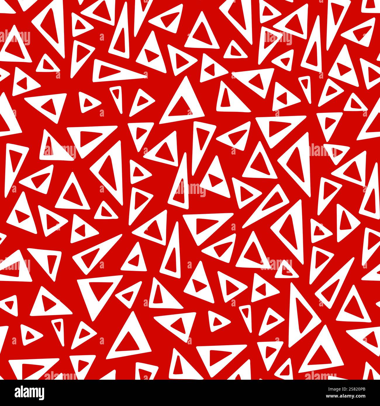 Playful pattern of sharp Stock Vector Images - Alamy