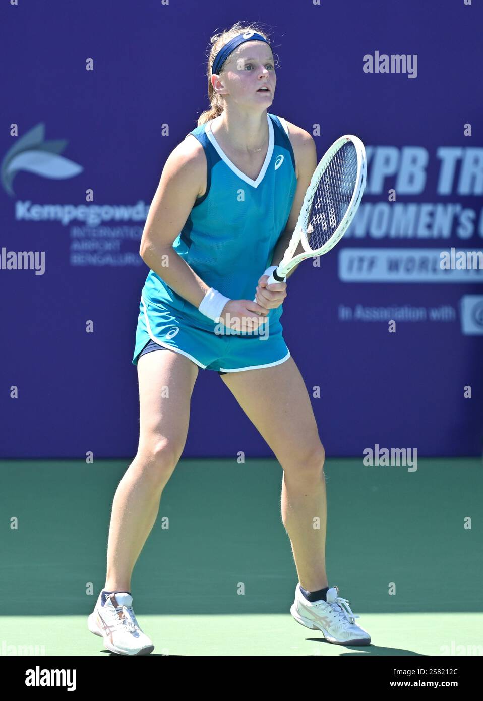Bengaluru, India. 20th Jan, 2025. France tennis player Alice Robbe ...
