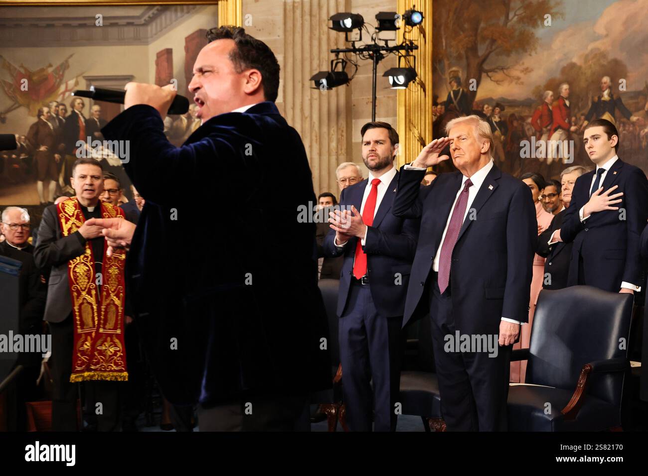 Washington, United States. 20th Jan, 2025. President Donald Trump ...