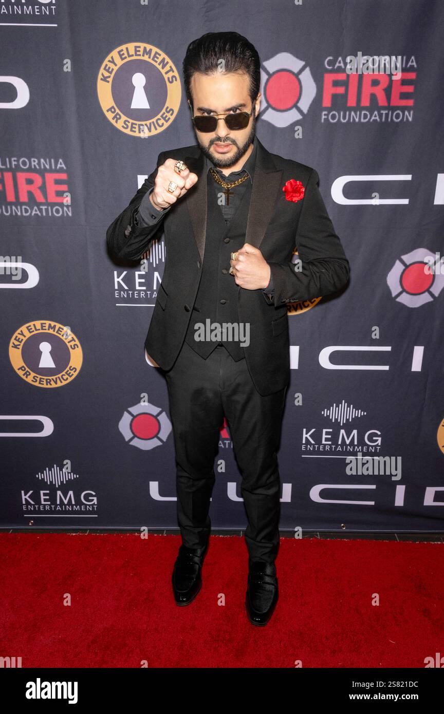 James Darius Moshir beim Pre-Grammy-Auftakt und einer Spendenaktion für ...