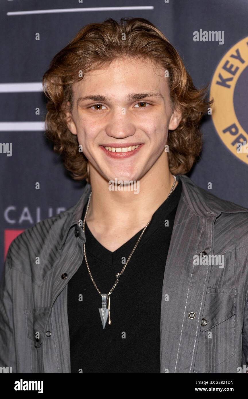 Mason McNulty beim Pre-Grammy-Auftakt und einer Spendenaktion für die ...