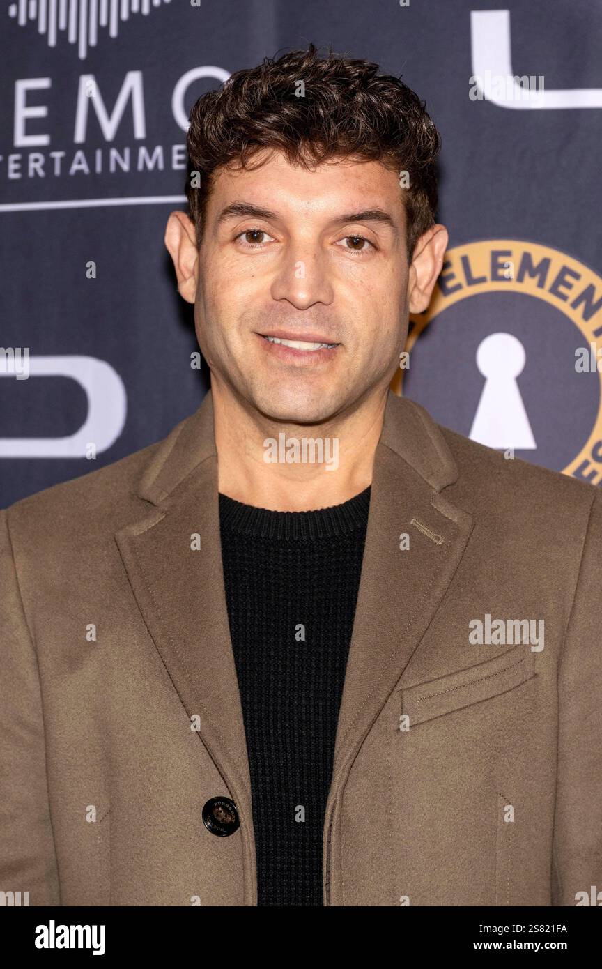 Erick Stryker beim Pre-Grammy-Auftakt und einer Spendenaktion für die ...