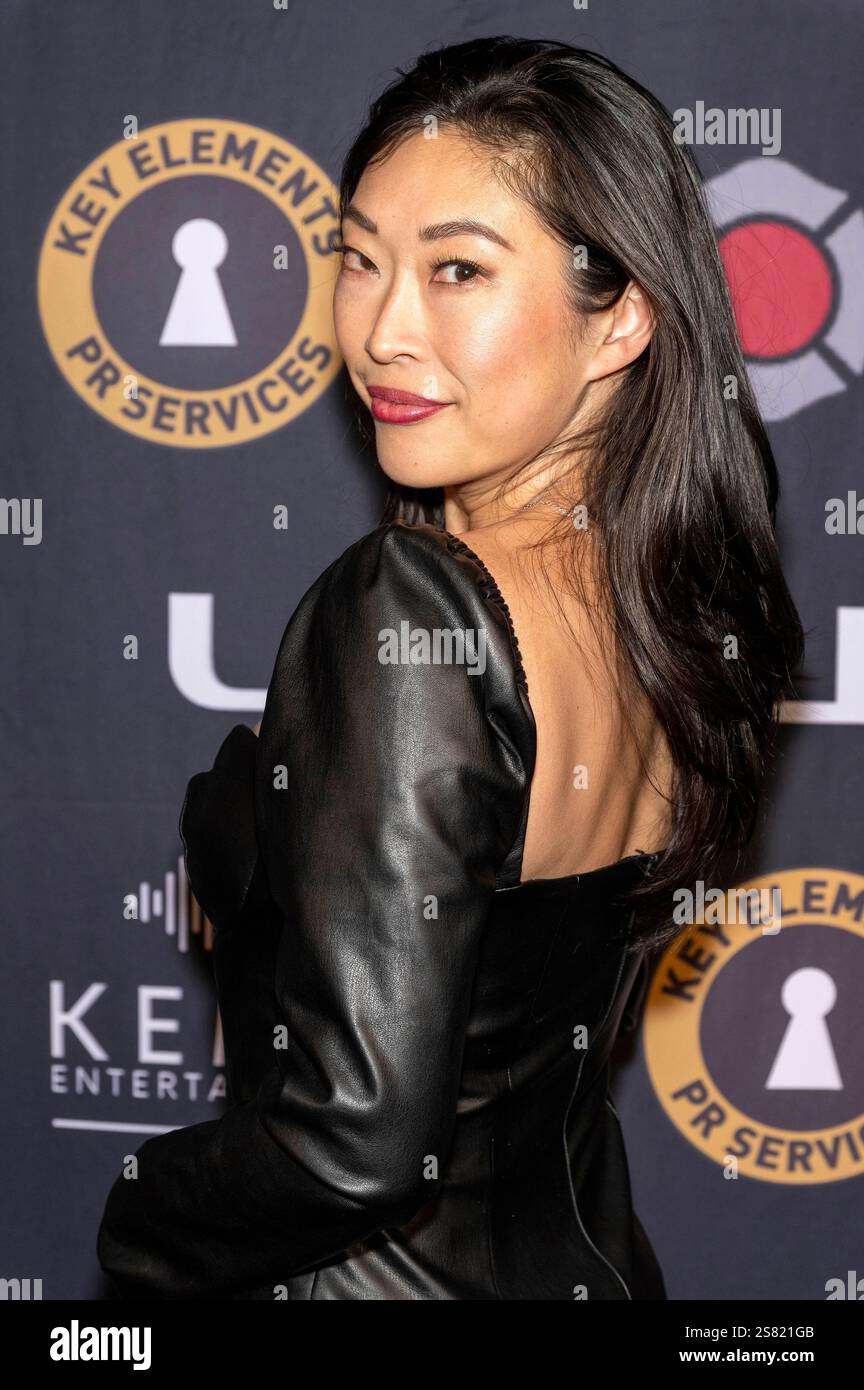 Jackie Dallas beim Pre-Grammy-Auftakt und einer Spendenaktion für die ...