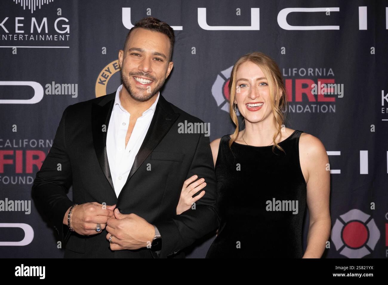 Lucas C. Lockwood und Rachel Lockwood beim Pre-Grammy-Auftakt und einer ...
