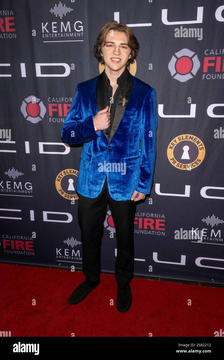 Marik Knight beim Pre-Grammy-Auftakt und einer Spendenaktion für die ...