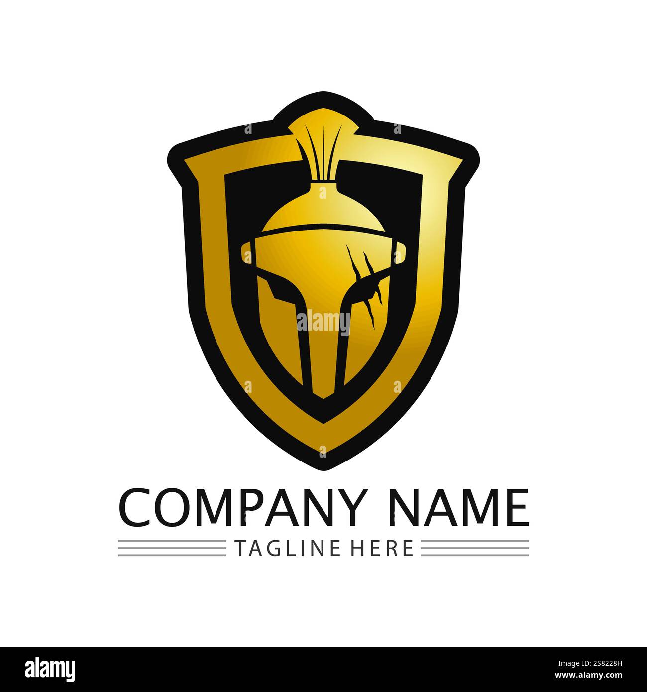 spartan logo icon designs vector Stock Vector Image & Art - Alamy