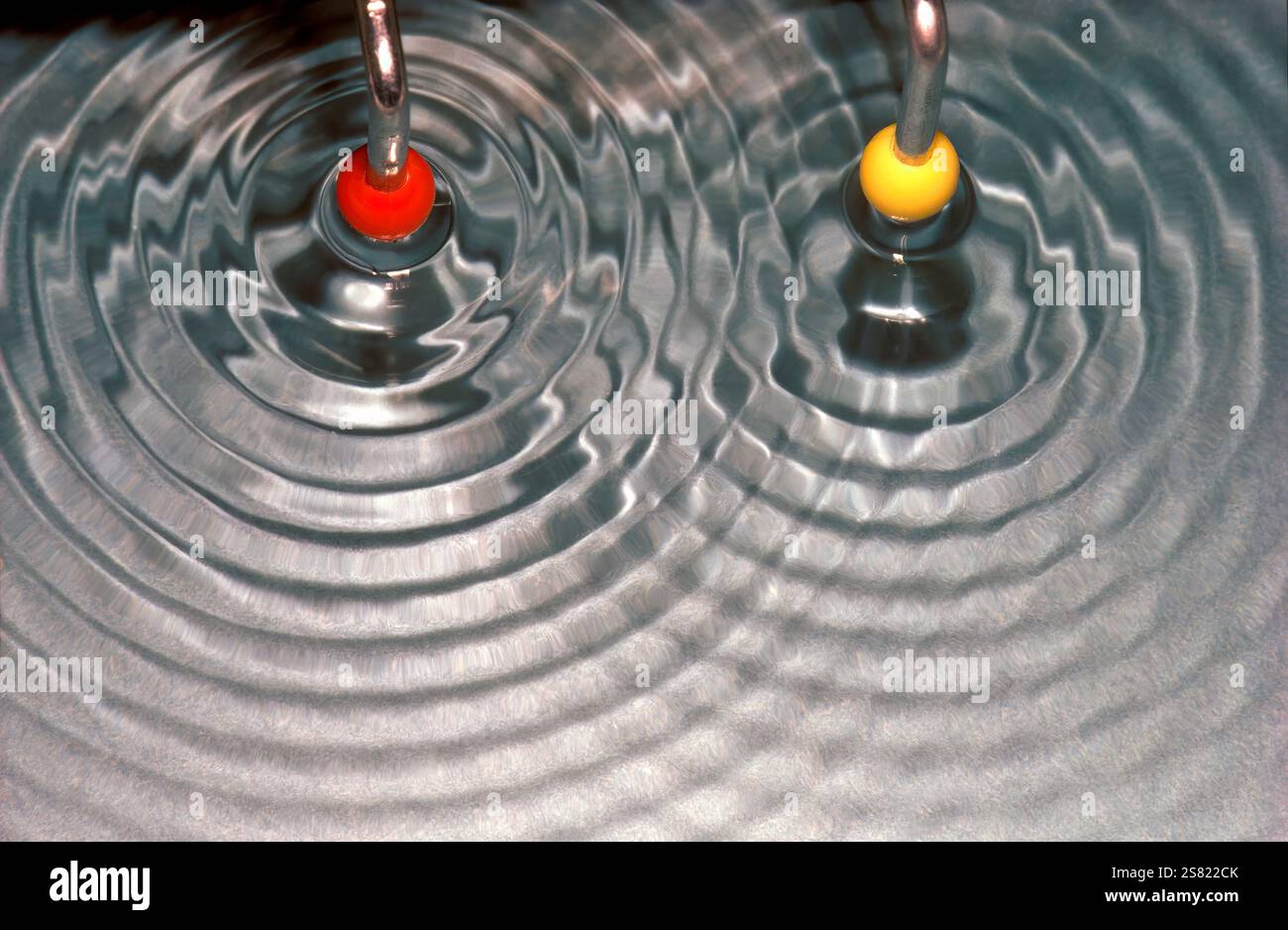 Interference pattern wave hi-res stock photography and images - Alamy