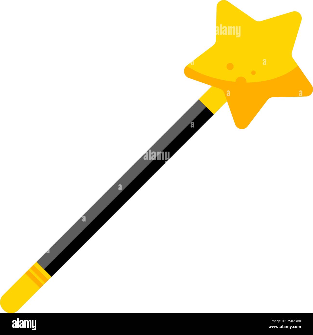 Magic wand - vector illustration Stock Vector Image & Art - Alamy